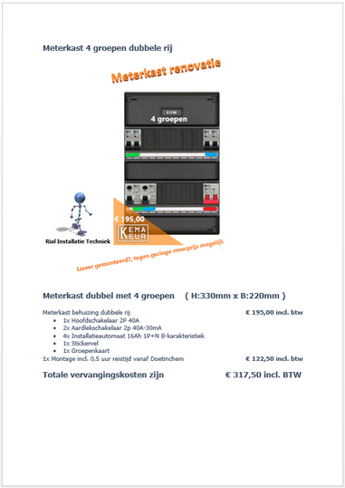 Meterkast renovatie - Rial Installatie Techniek